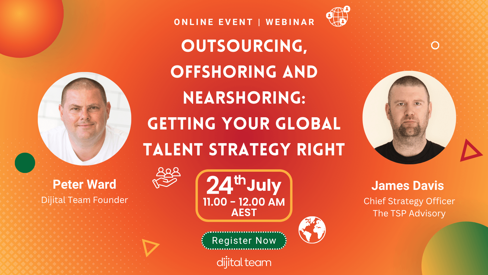 Webinar: Outsourcing, Offshoring & Nearshoring Strategies